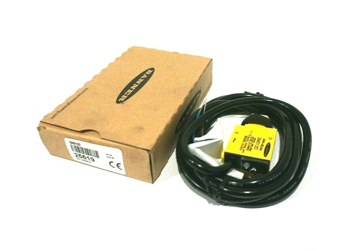 NEW BANNER ENGINEERING SM312D PHOTOELECTRIC SENSOR 25619 - SB ...