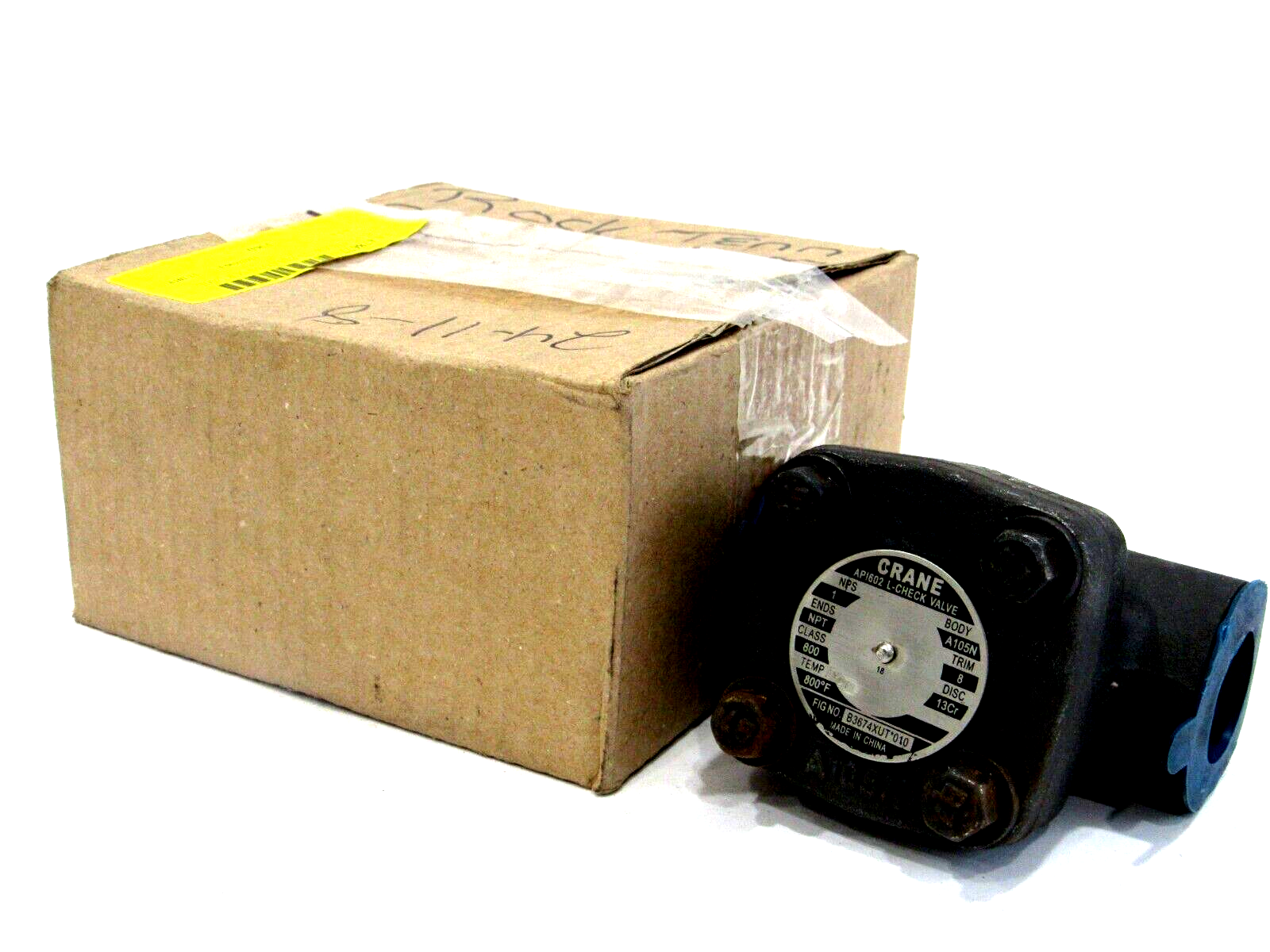 NEW CRANE B3674XUT AP1602 L-CHECK VALVE - SB Industrial Supply, Inc.