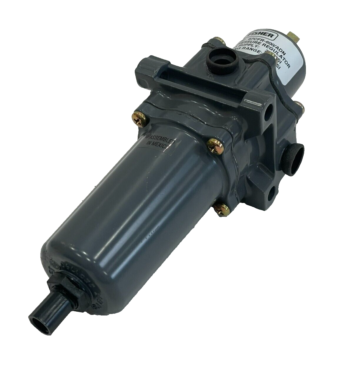 NEW FISHER 67CFR-600/ADN PRESSURE REGULATOR 250PSI 67CFR600ADN - SB ...