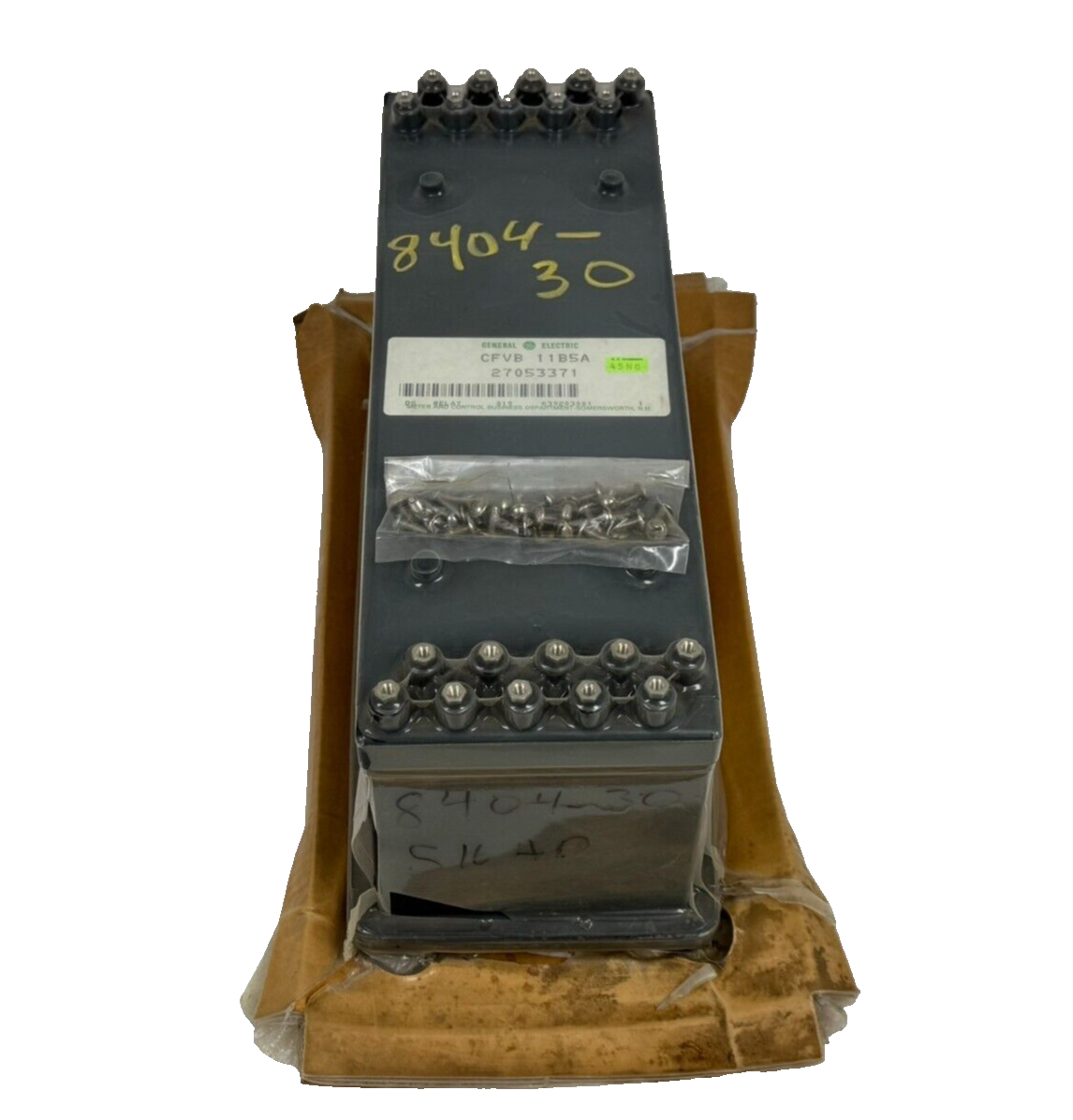 NEW GENERAL ELECTRIC 12CFVB-11B5A BALANCED VOLTAGE RELAY 48/125V CFVB ...