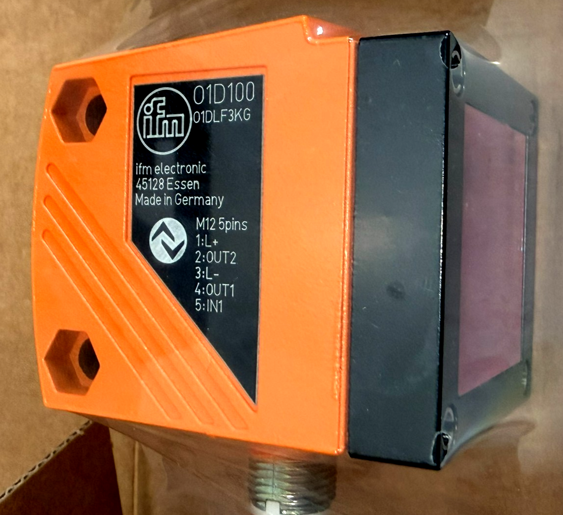 NEW IFM O1DLF3KGI/O-LINK-O1D100 PHOTOELECTRIC SENSOR O1DLF3KG I/O-LINK ...