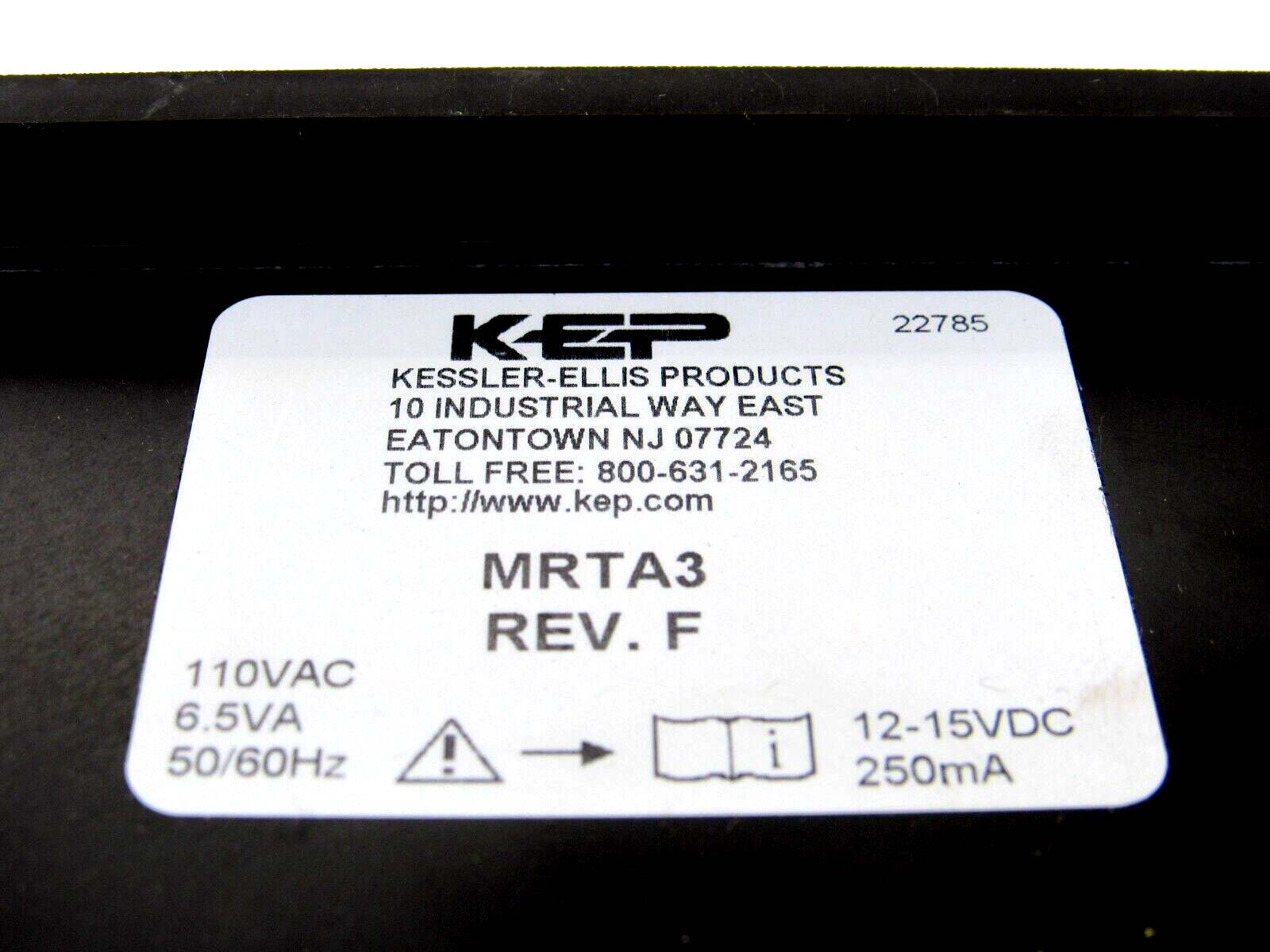 NEW K.E.P MRTA3 ELECTRONIC COUNTER REV. F 110VAC 6.5VA 50/60HZ - SB ...