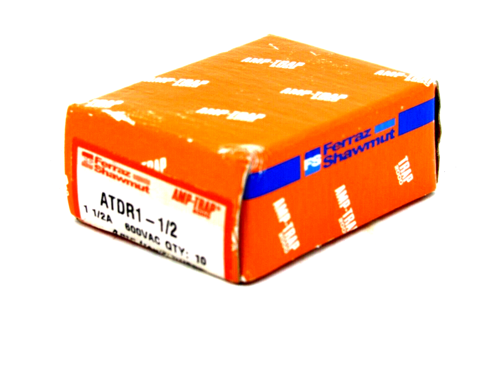 NEW LOT OF 10 FERRAZ SHAWMUT ATDR1-1/2 FUSES ATDR112 - SB Industrial ...