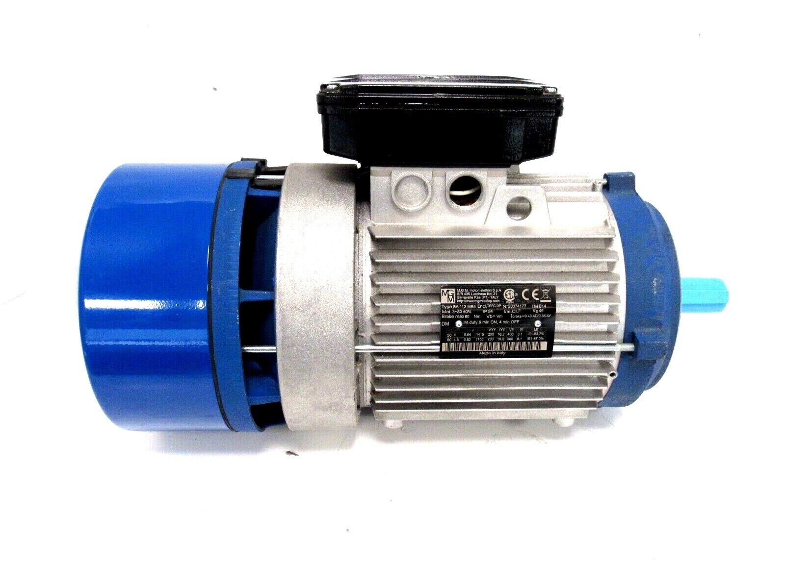 NEW MGM BA112MB4 BRAKE MOTOR 230/460V 1700RPM - SB Industrial Supply, Inc.