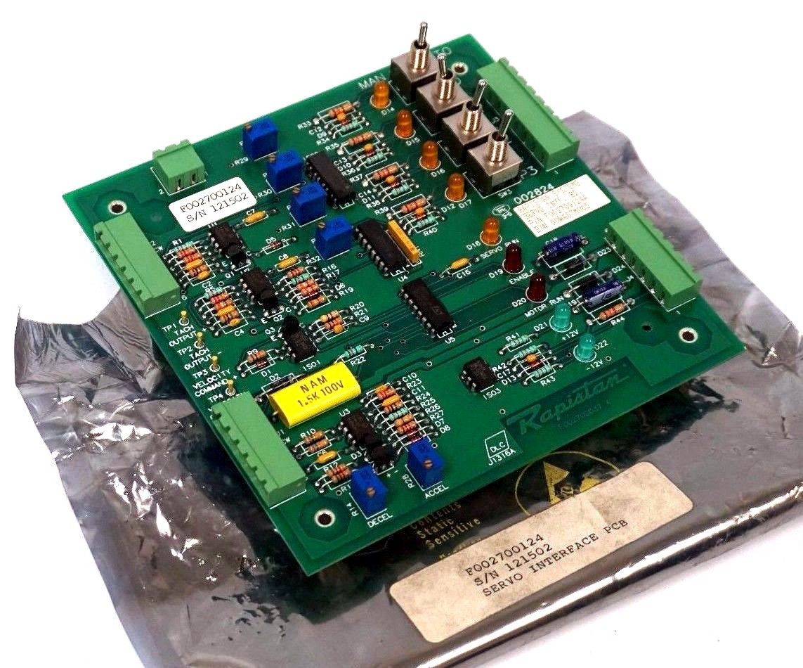 NEW RAPISTAN F002700124A SERVO INTERFACE BOARD - SB Industrial Supply, Inc.