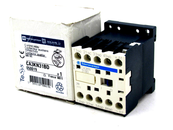 NEW SCHNEIDER ELECTRIC / TELEMECANIQUE CA3KN31BD CONTROL RELAY - SB ...
