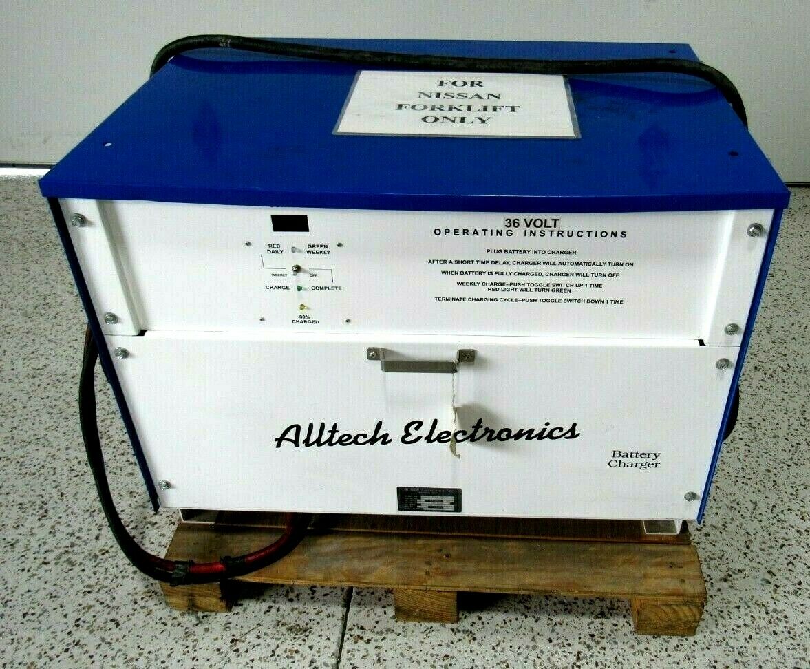 USED ALLTECH ELECTRONICS AAES36-850G3BCE BATTERY CHARGER 36V 1955S-36E - SB Industrial Supply, Inc.