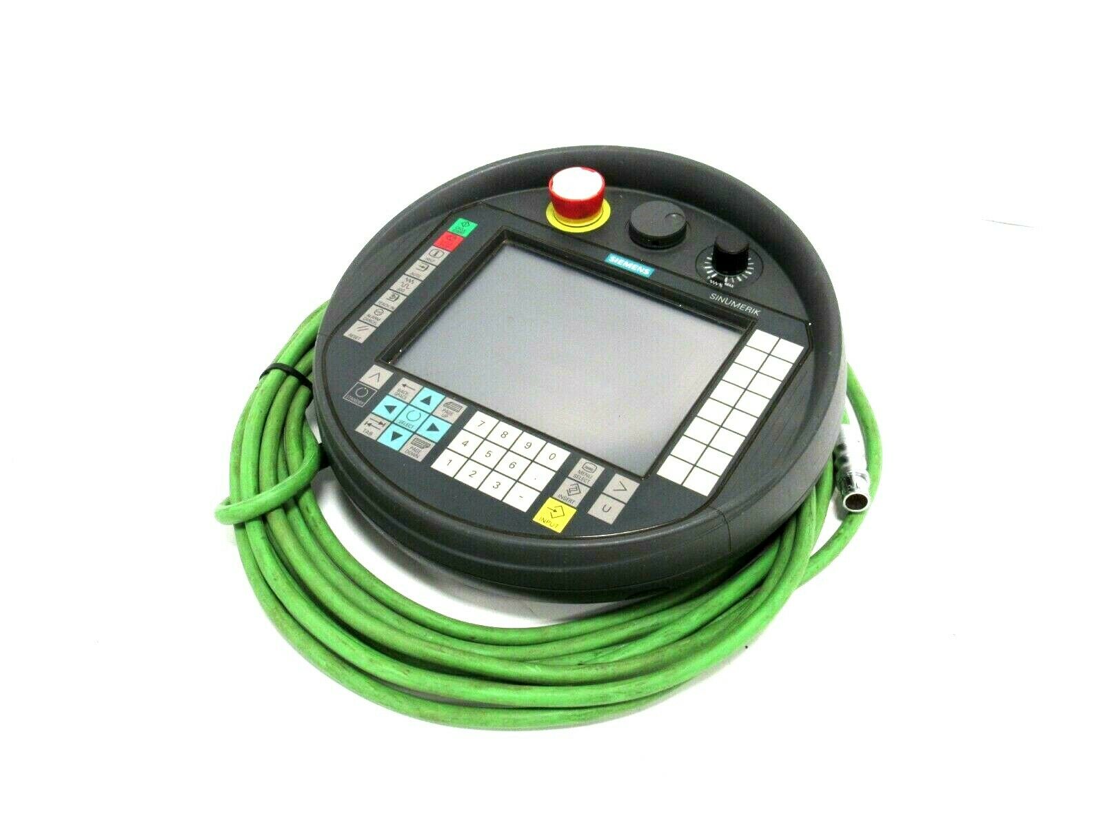 USED SIEMENS 6FC5403-0AA20-1AA0 SINUMERIK HT8 W/ HANDWHEEL ...