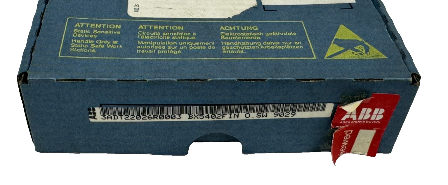 ABB 3ADT220026R3 PROFIBUS ADAPTER CARD 3ADT22026R0003 REFURBISHED - SB ...