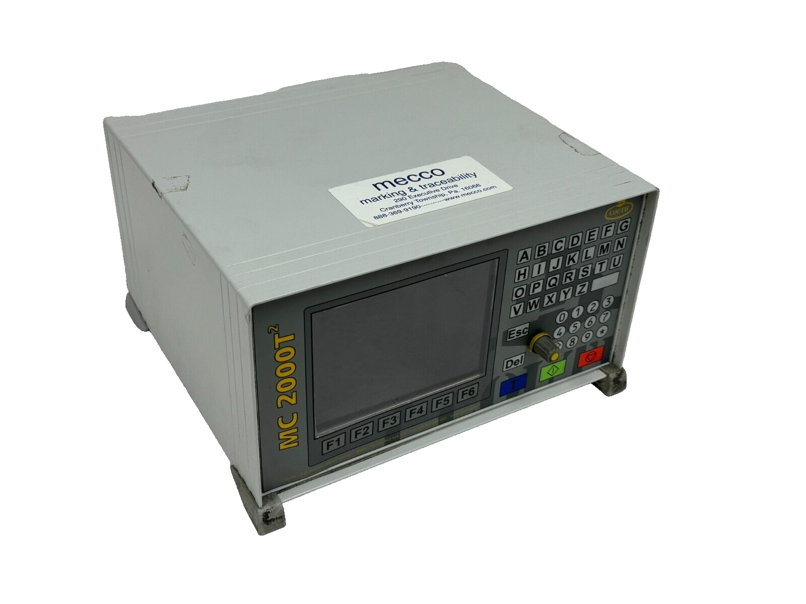 COUTH MC 2000T² MARKING AND TRACEABILITY CONTROLLER MC-2000-T2 ...