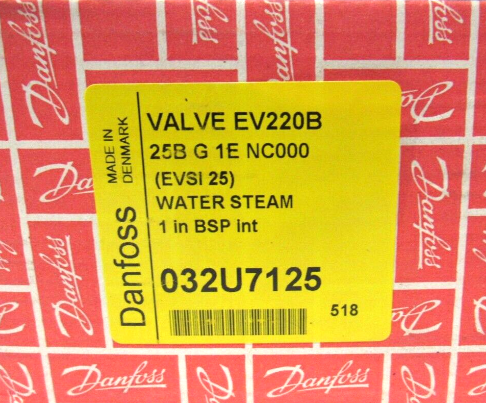 NEW DANFOSS 032U7125 VALVE EV220B - SB Industrial Supply, Inc.