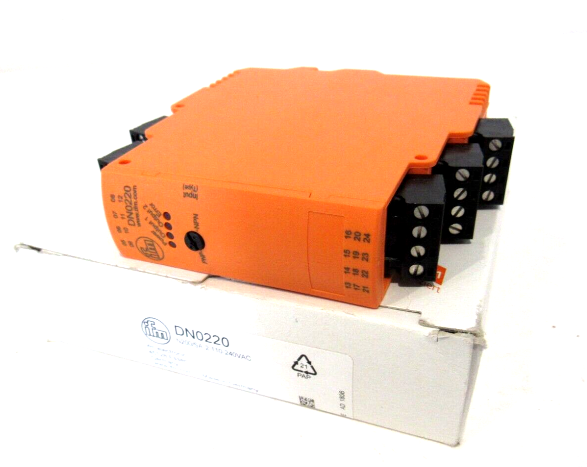 NEW IFM EFECTOR N200/SA-2 110-240VAC SWITCHING AMPLIFIER DN0220 ...