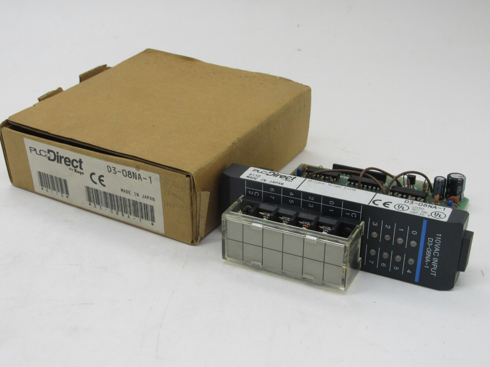NEW KOYO AUTOMATION DIRECT D3-08NA-1 INPUT MODULE D308NA - SB ...