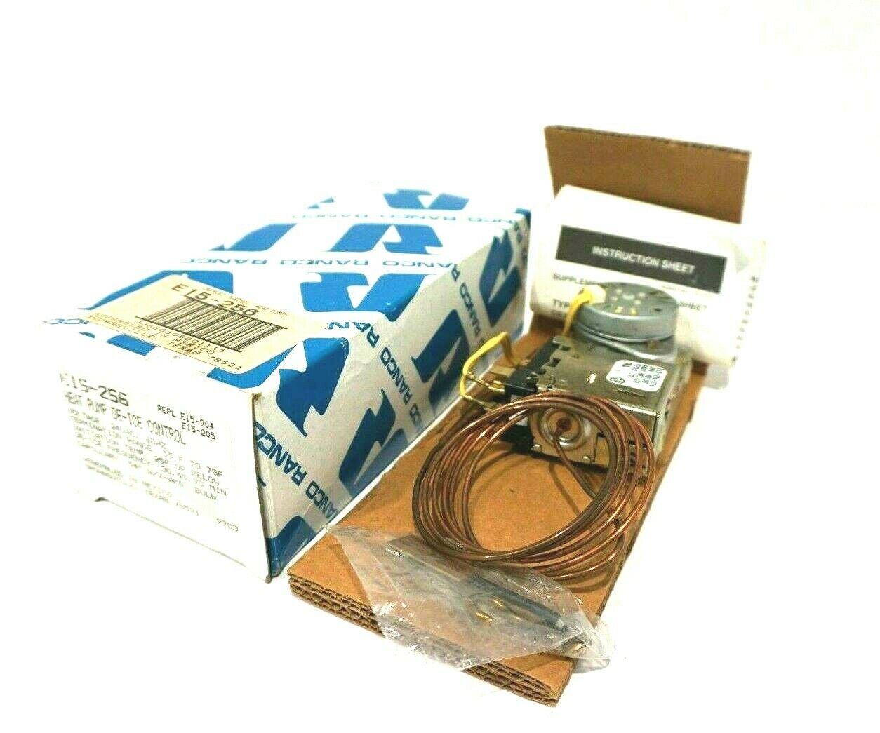 NEW RANCO E15-256 HEAT PUMP DE-ICE CONTROL E15256 - SB Industrial ...