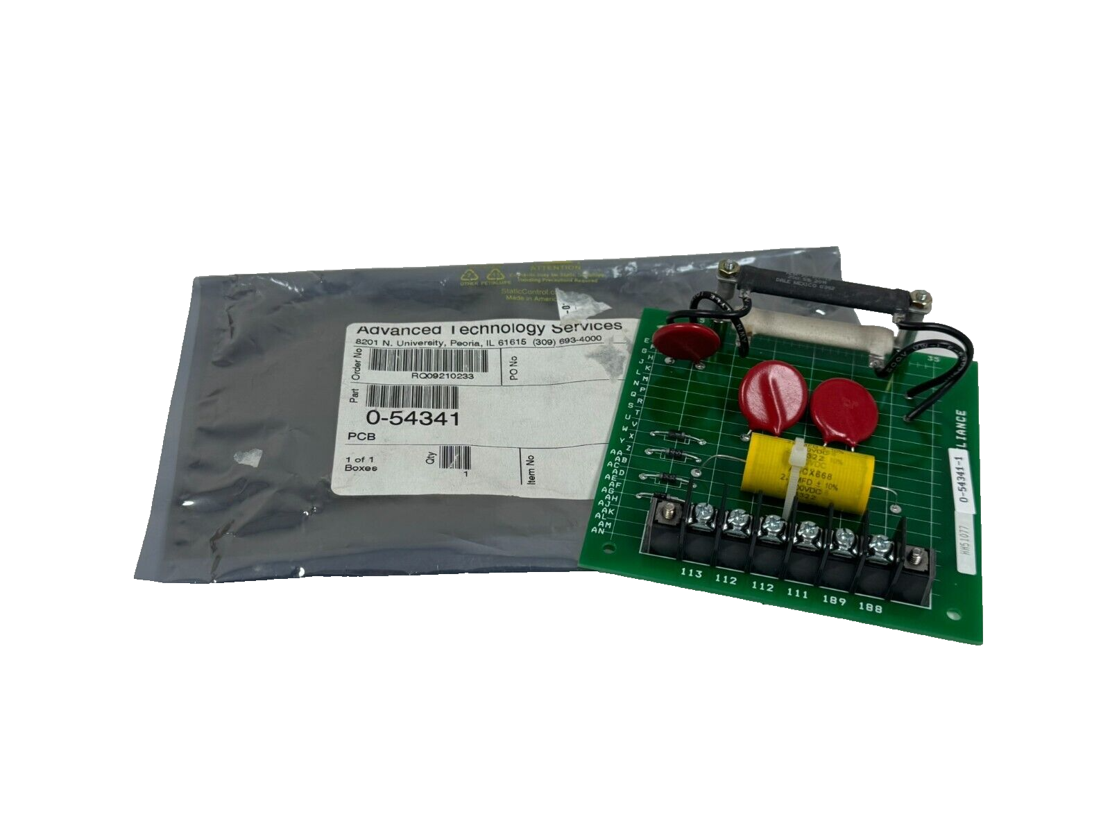 NEW RELIANCE ELECTRIC 0-54341-1 RECTIFIER SUPPRESSOR BOARD 0-54341 O ...