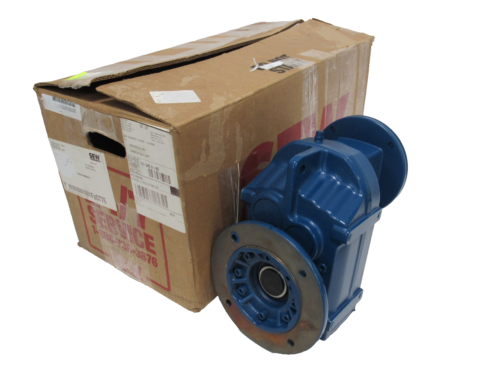 NEW SEW EURODRIVE FAF47 AM56 GEAR REDUCER 108.09:1 FAF47AM56 - SB ...