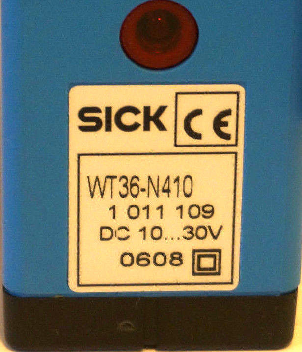 NEW SICK WT36-N410 SENSOR W/ SICK 6009866 CABLE WT36N410 - SB Industrial Supply, Inc.