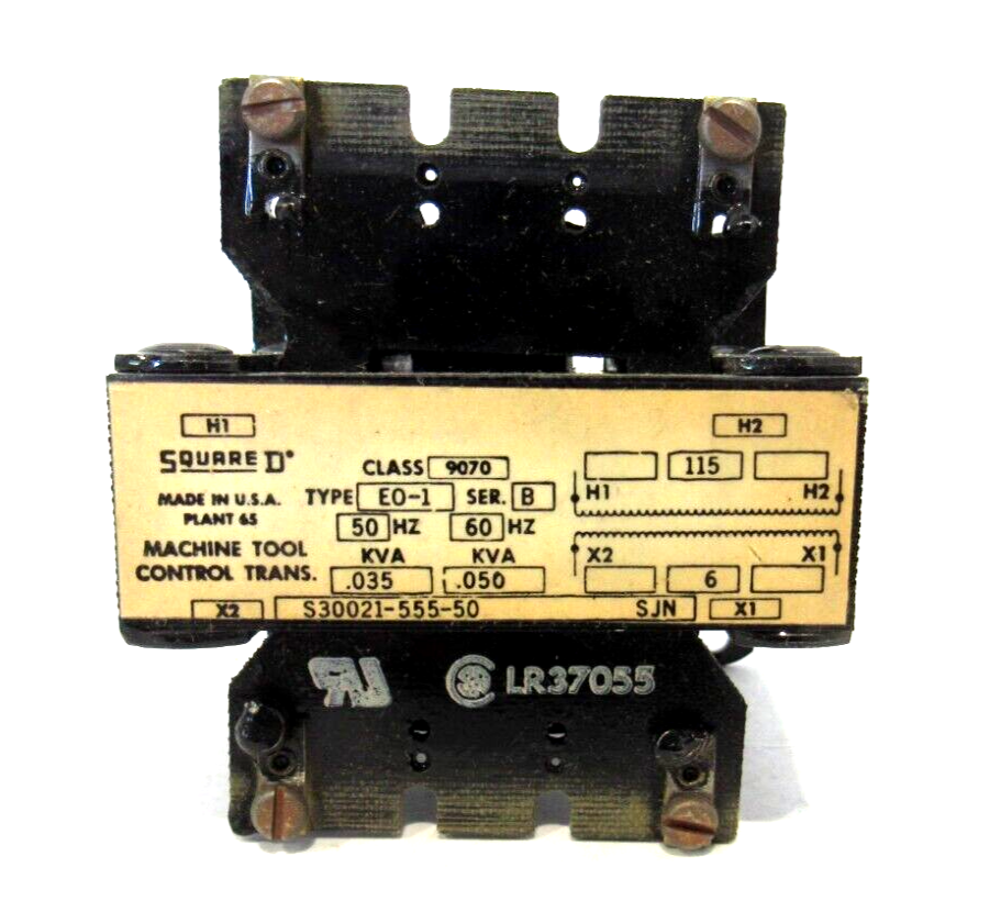 NEW SQUARE D 9070-EO1 TRANSFORMER 9070EO1 - SB Industrial Supply, Inc.