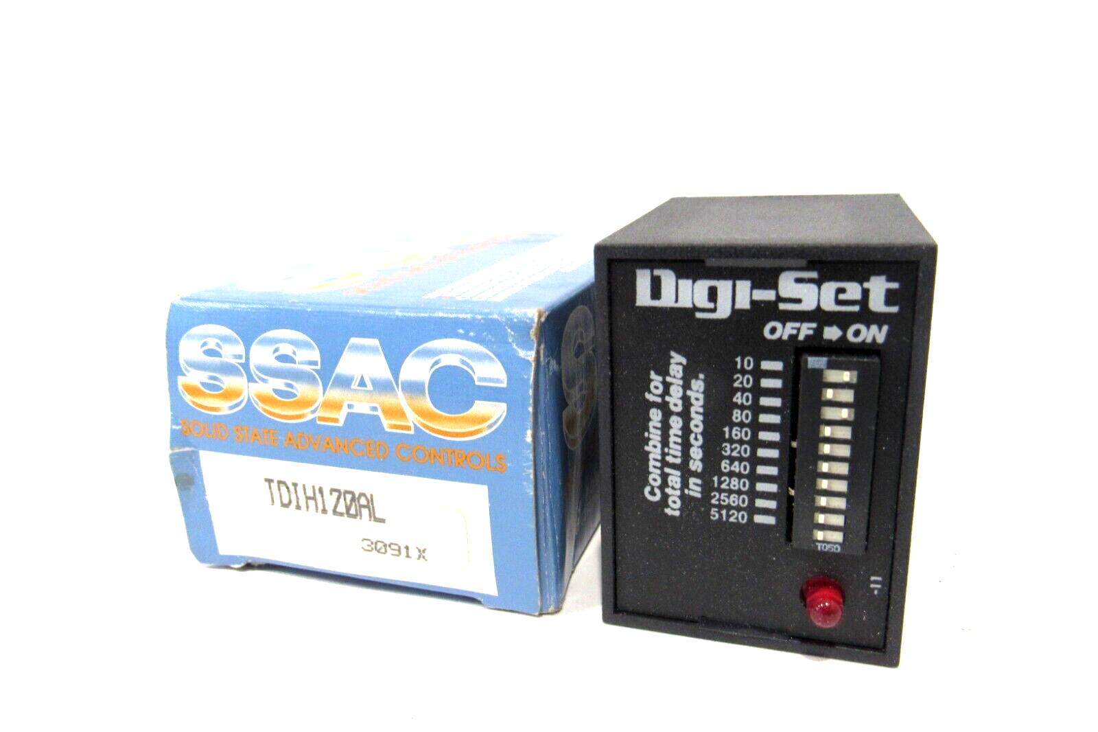 NEW SSAC TDIH120AL TIME DELAY RELAY - SB Industrial Supply, Inc.