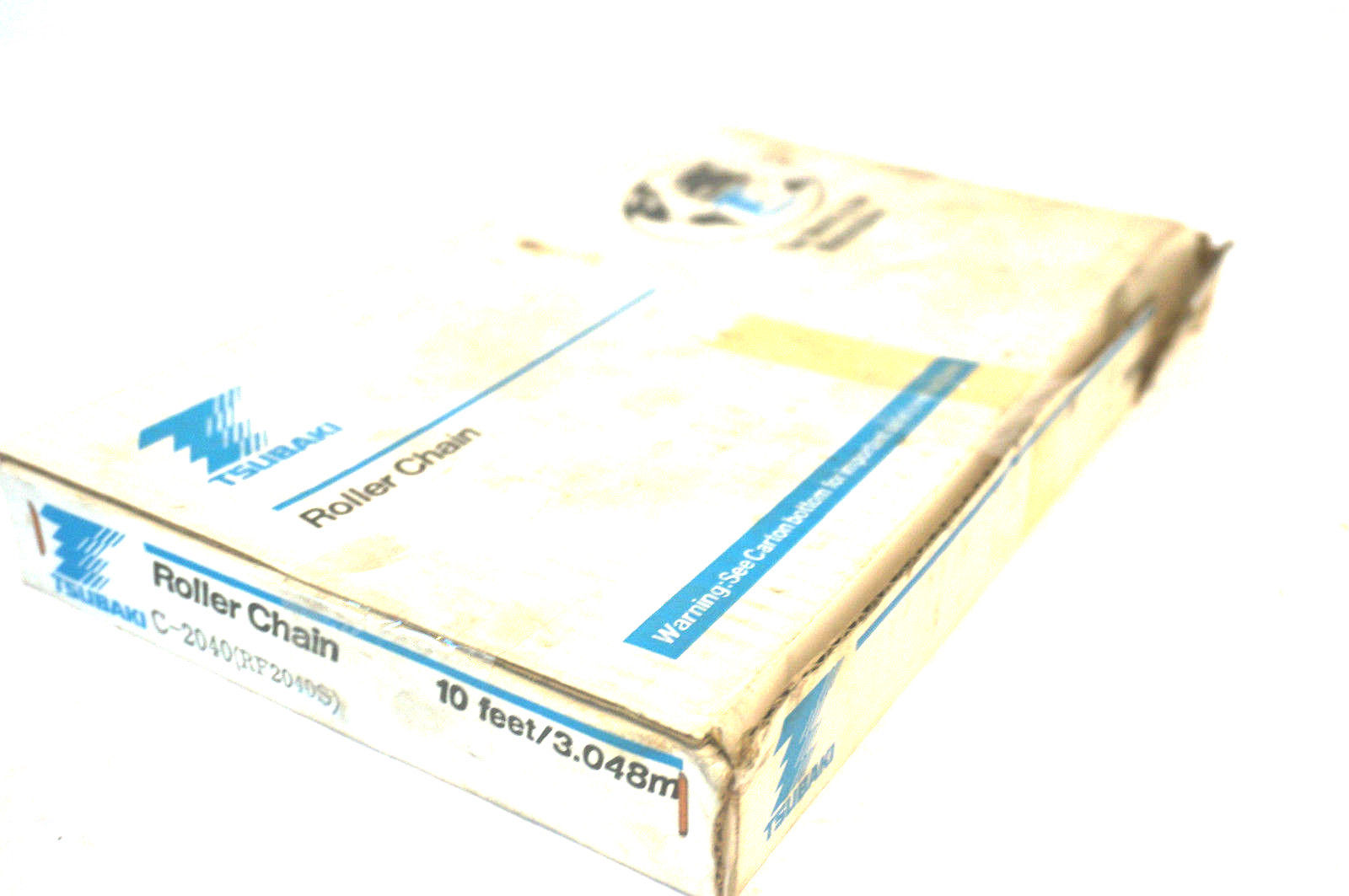 NEW TSUBAKI RF2040S ROLLER CHAIN 10' C-2040 - SB Industrial Supply, Inc.