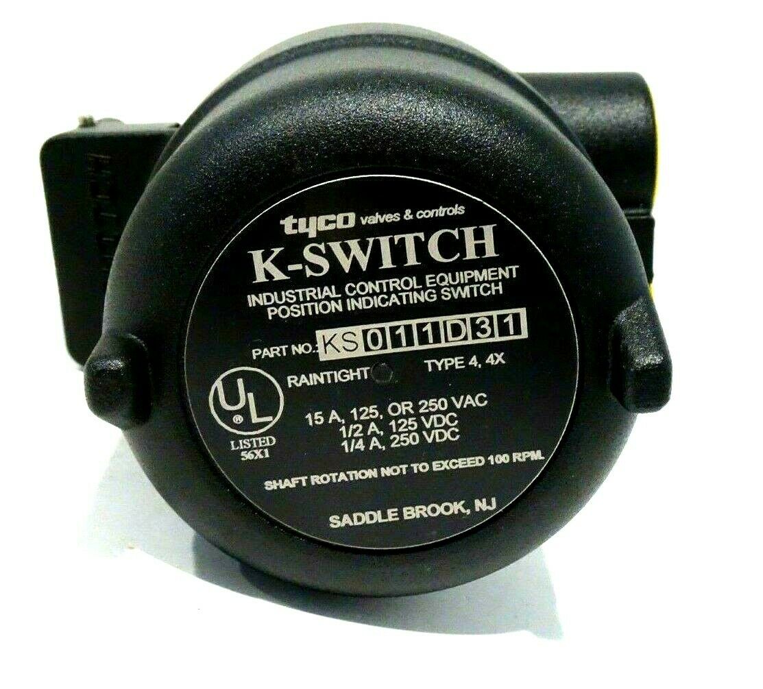 NEW TYCO KS011D31 POSITION INDICATING SWITCH - SB Industrial Supply, Inc.