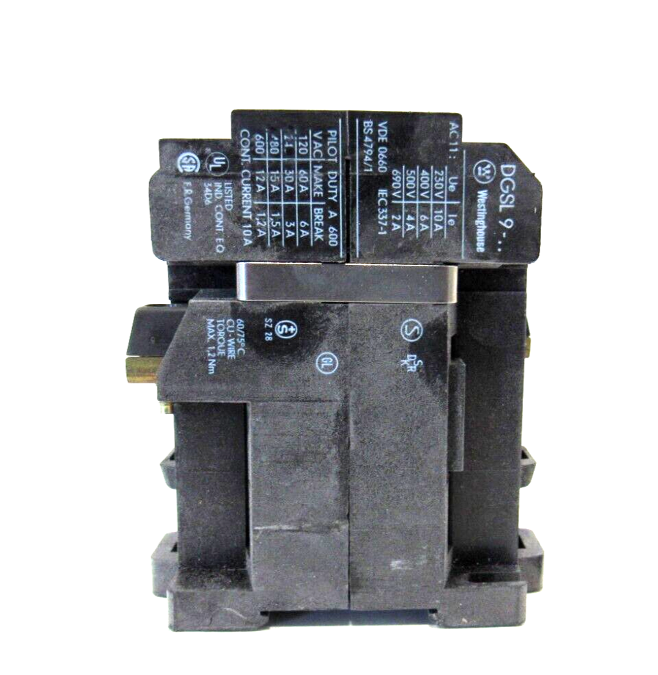 NEW WESTINGHOUSE DGSL9-22 RELAY DGSL922 - SB Industrial Supply, Inc.