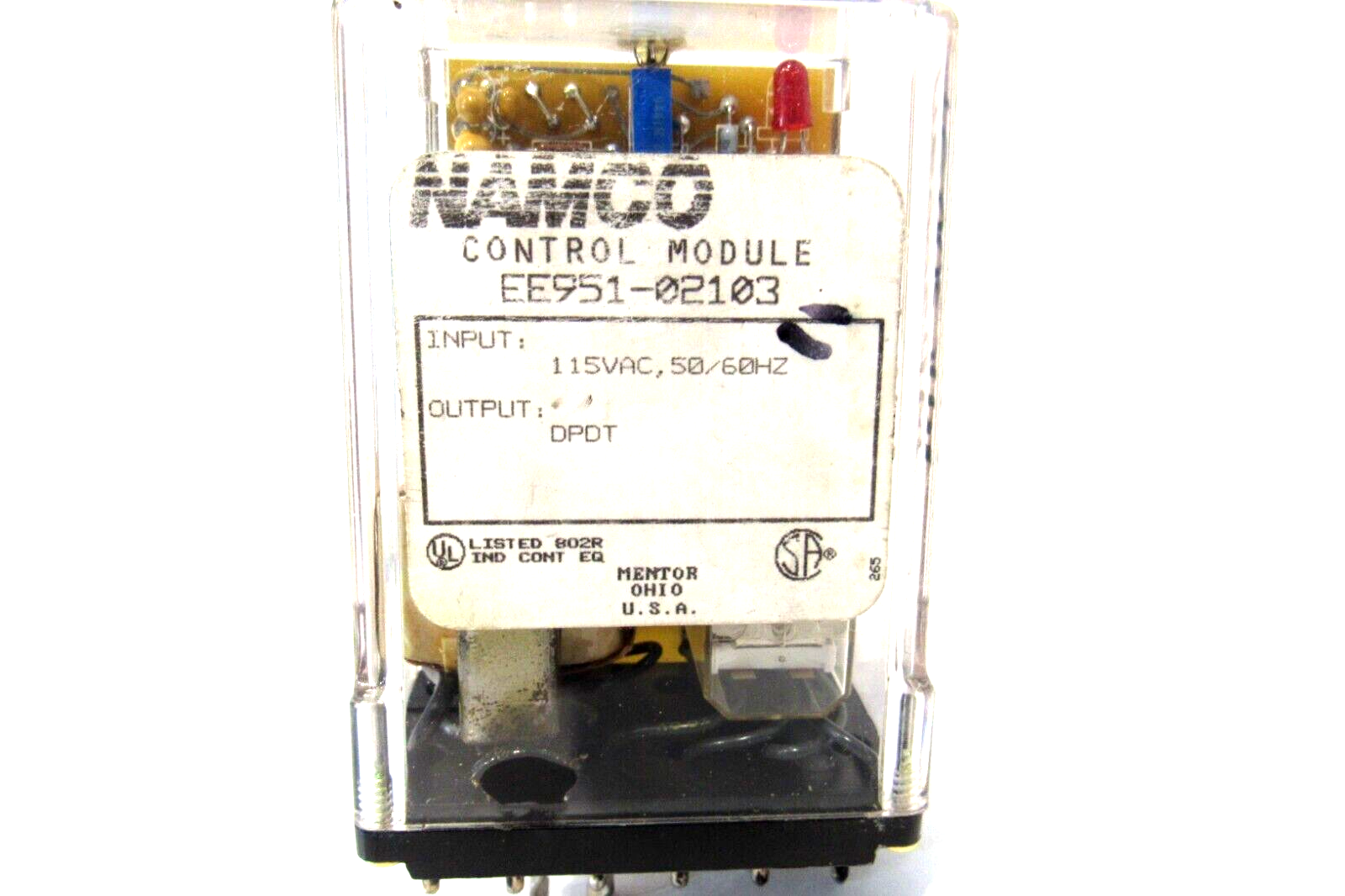USED NAMCO EE951-02103 RELAY EE95102103 - SB Industrial Supply, Inc.