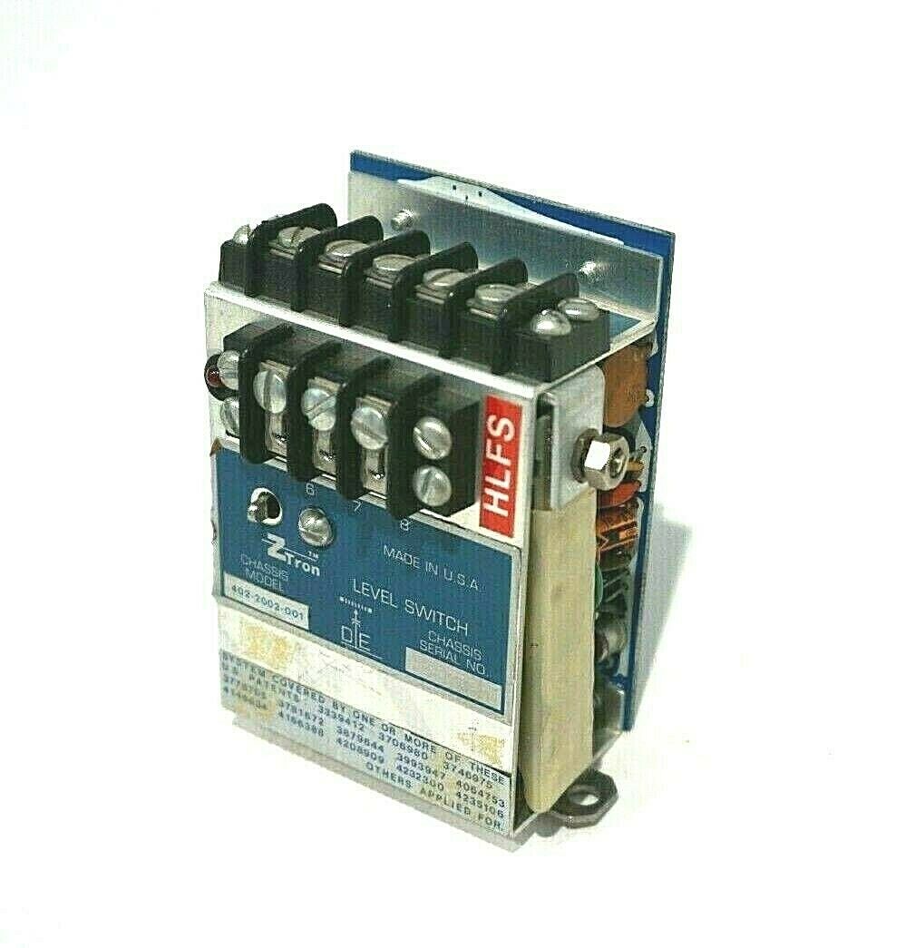 USED ZTRON 402-2002-001 LEVEL SWITCH 4022002001 - SB Industrial Supply ...
