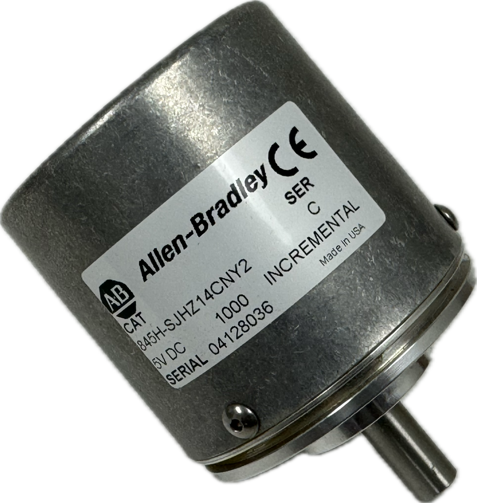 ALLEN BRADLEY 845H-SJHZ14CNY2 INCREMENTAL ENCODER SER. C 5VDC NEW ...