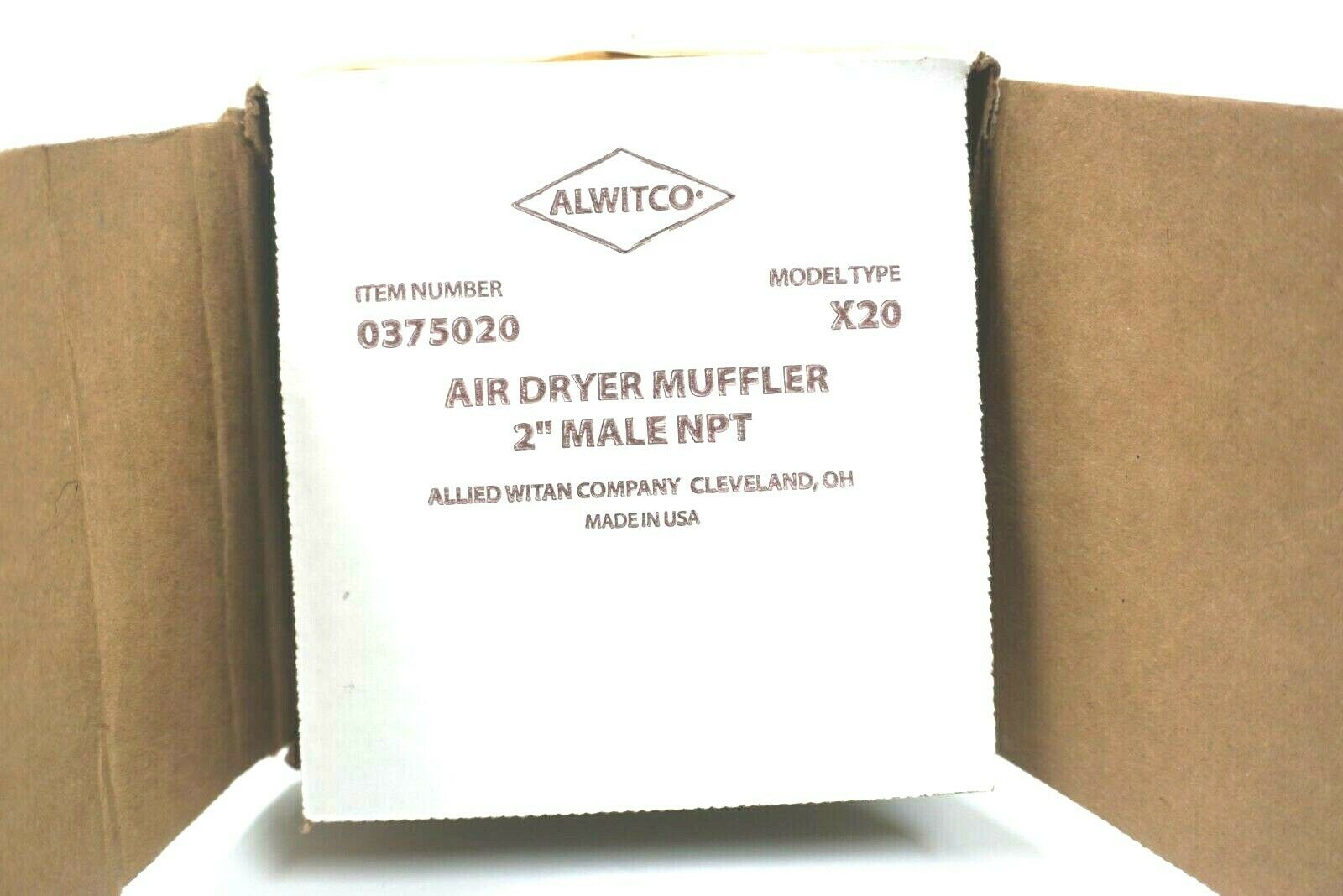 NEW ALLIED WITAN ALWITCO 0375020 0313015 MODEL X20 L15 AIR DRYER ...