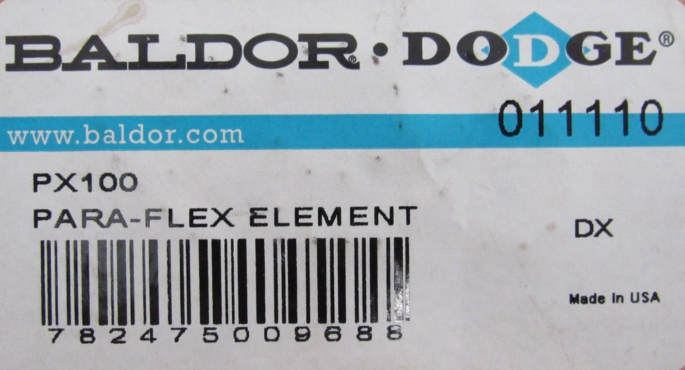 NEW BALDOR 011110 PARA-FLEX ELEMENT PX100 - SB Industrial Supply, Inc.