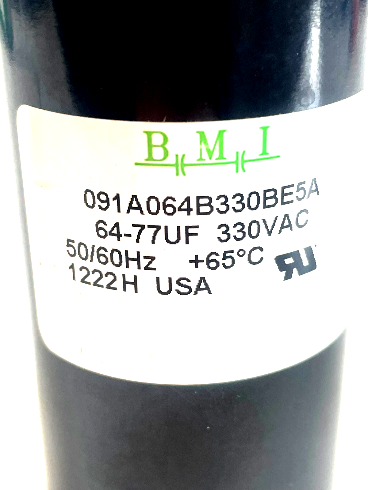 NEW BMI 64-77UF CAPACITOR 330VAC 50/60HZ 6477UF - SB Industrial Supply ...
