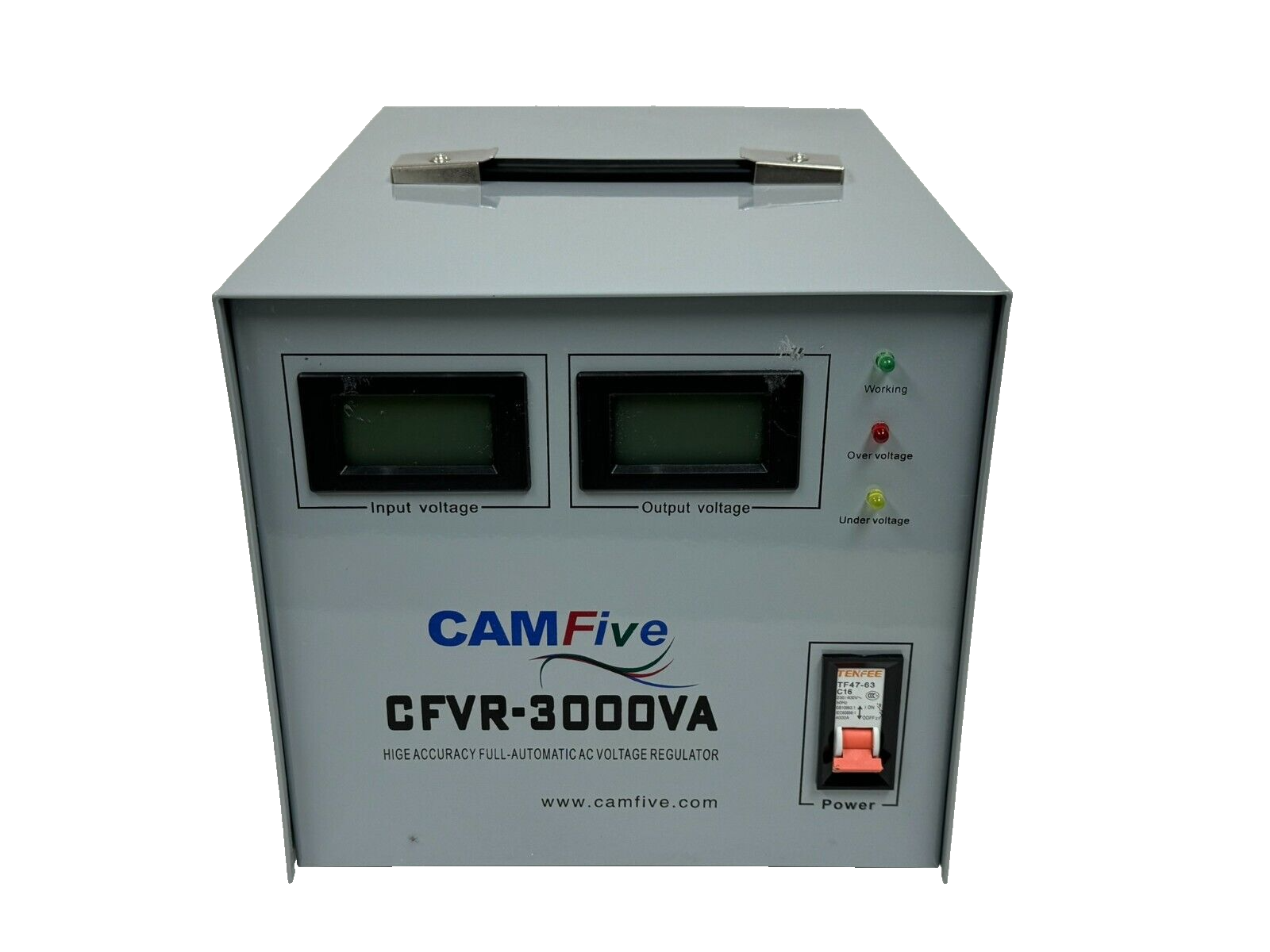 NEW CAM FIVE CFVR-3000VA HIGH ACCURACY VOLTAGE REGULATOR CFVR3000VA ...