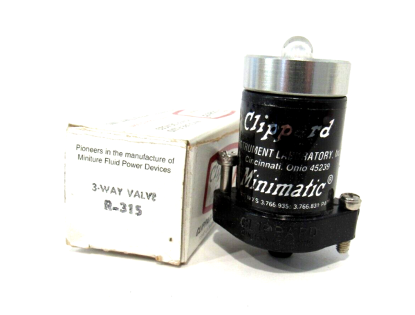 NEW CLIPPARD R-315 3-WAY VALVE R315 - SB Industrial Supply, Inc.