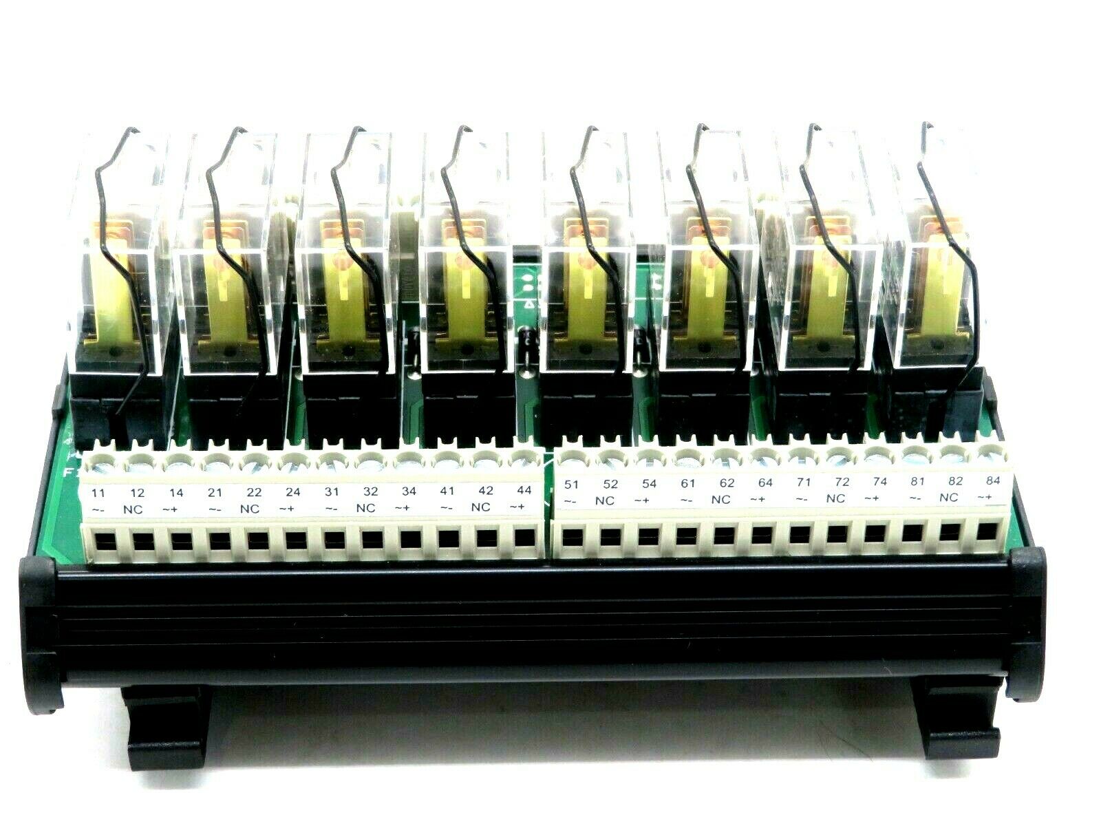 NEW EUROTEK ET-MRZ08/24DC/SC/N/AR INTERFACE RELAY MODULE ...