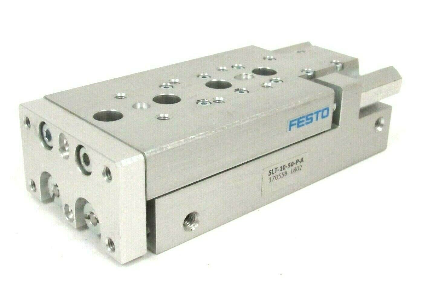 NEW FESTO SLT-10-50-P-A 170558 L802 MINI SLIDE CYLINDER SLT1050PA - SB ...
