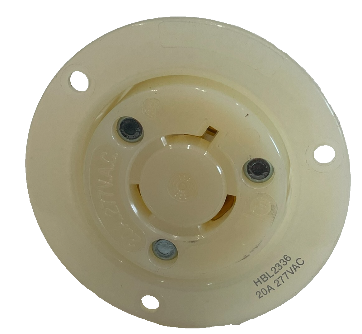 NEW HUBBELL HBL2336 LOCKING RECEPTACLE 20A 277VAC - SB Industrial ...