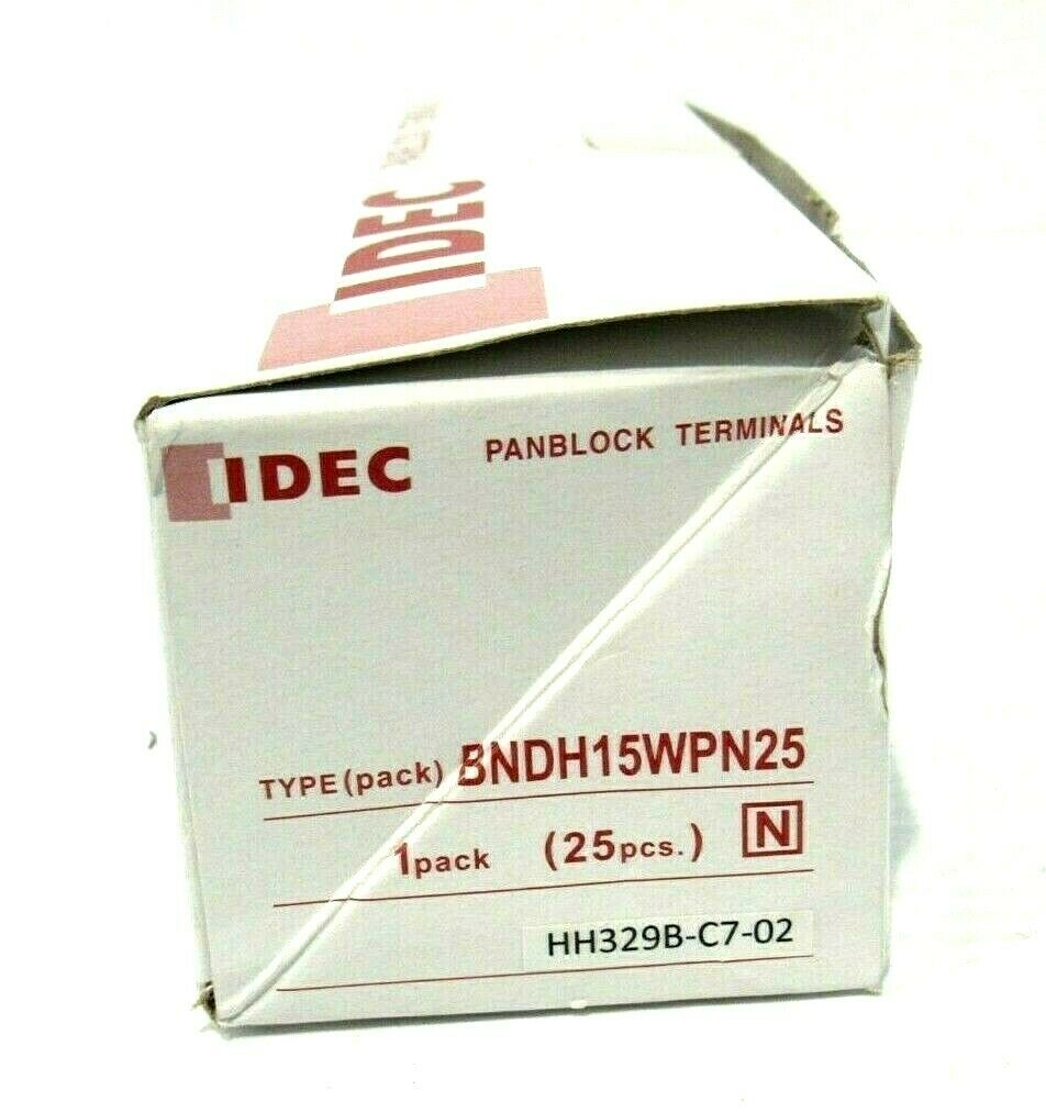 NEW LOT OF 22 IDEC BNDH15WPN25 PANBLOCK TERMINALS - SB Industrial ...