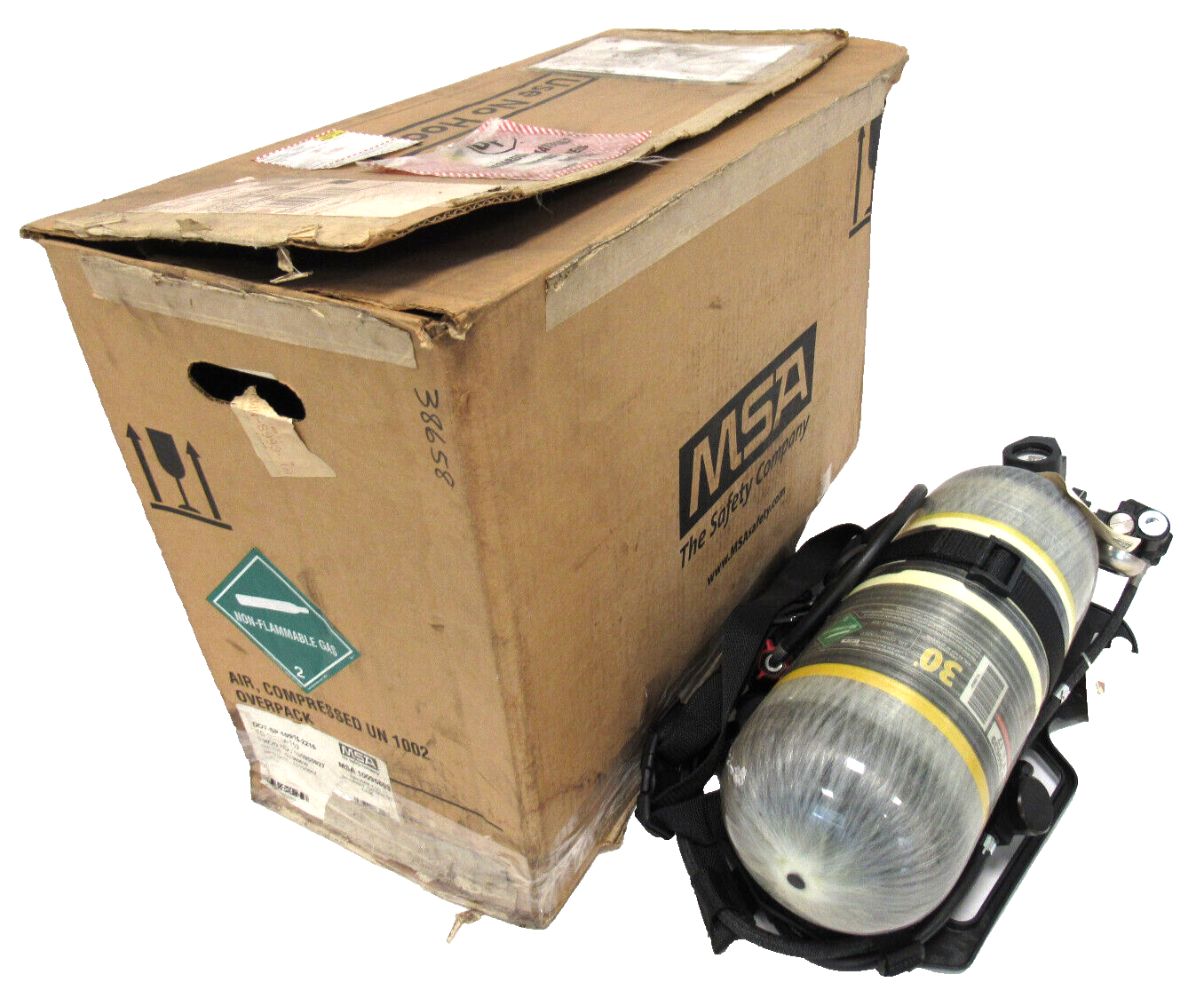 NEW MSA 2216 AIRHAWK II TC-3CCM-153 DOT-SP 10915-2216 10095803 ...