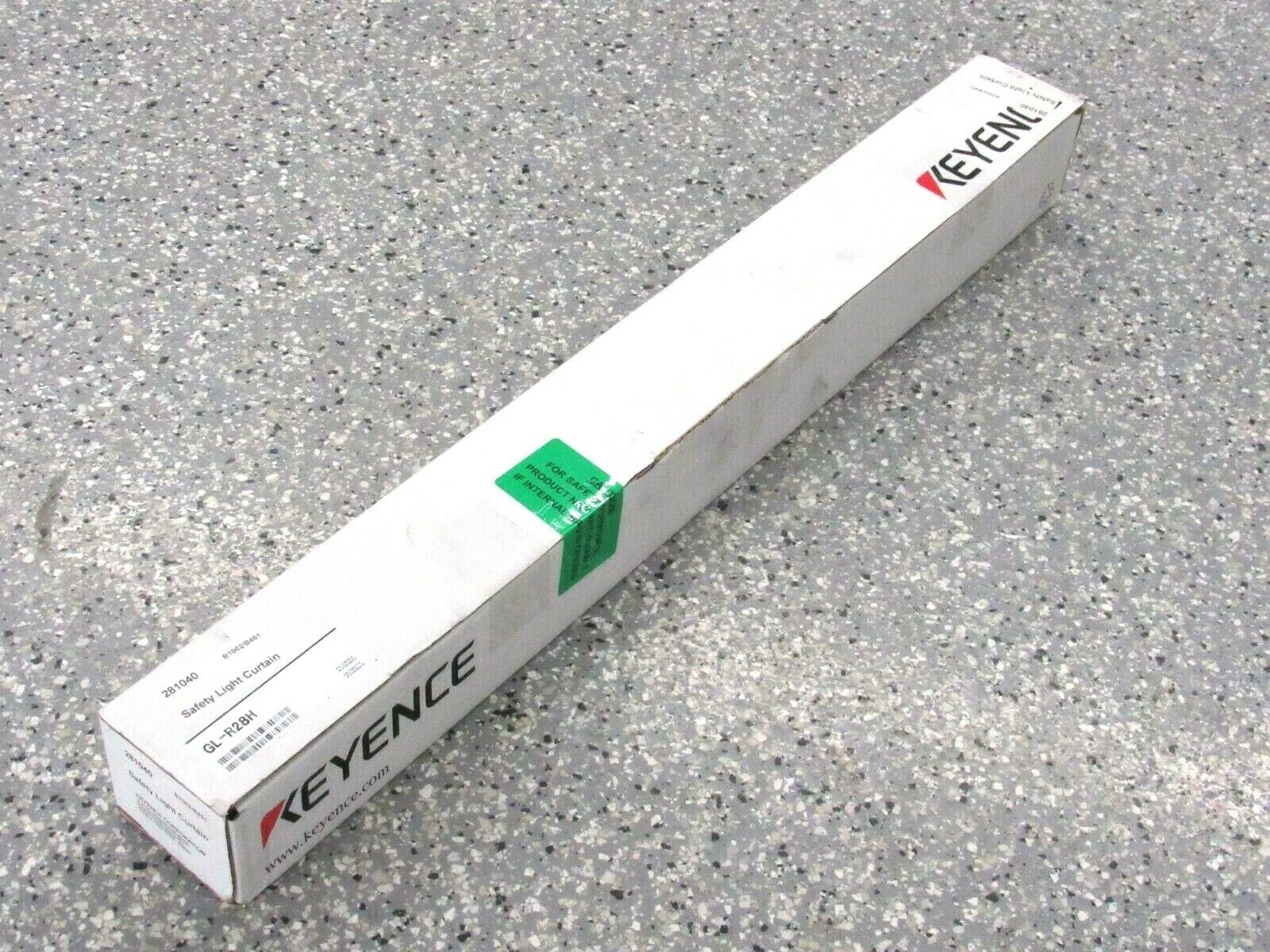 NEW SEALED KEYENCE GL-R28H SAFETY LIGHT CURTAIN SET GLR28H - SB ...