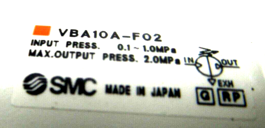 NEW SMC VBA10A-F02 BOOSTER REGULATOR VBA10AF02 - SB Industrial Supply, Inc.