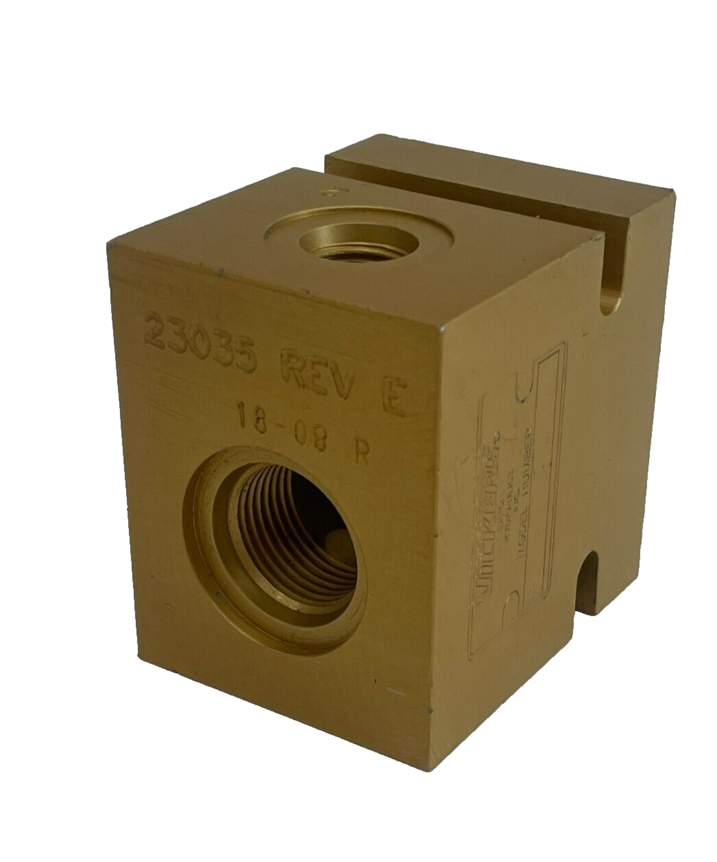 NEW VICKERS 23035 VALVE BLOCK REV E - SB Industrial Supply, Inc.