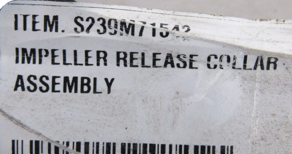 NEW WEIR S239M71542 IMPELLER RELEASE COLLAR - SB Industrial Supply, Inc.
