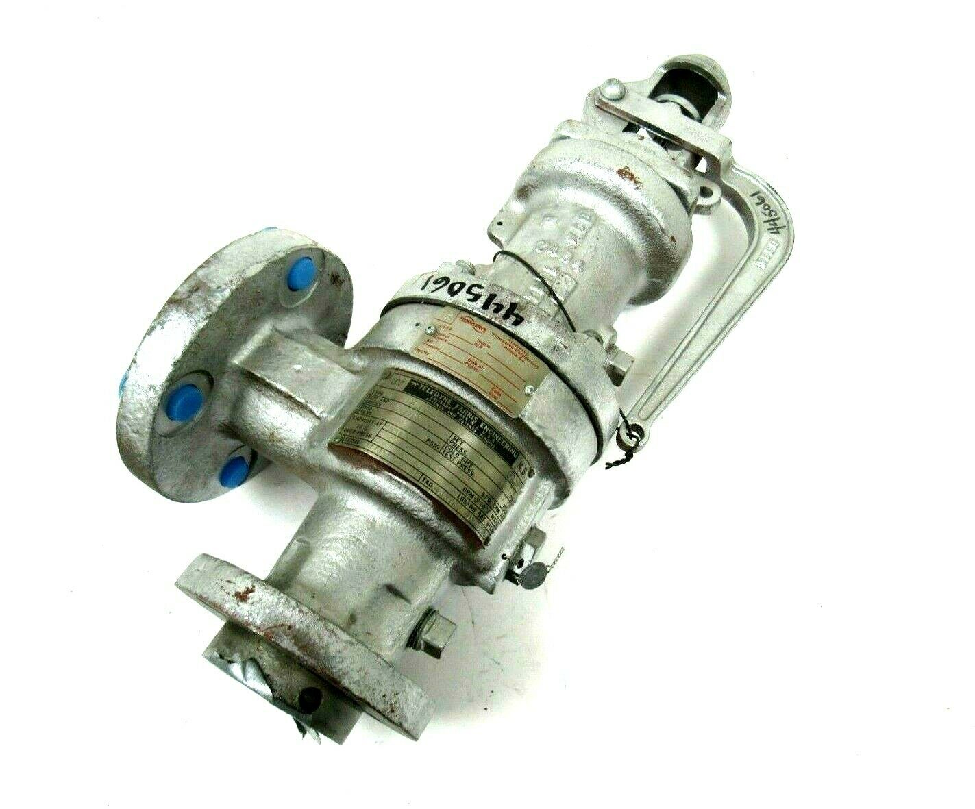 REFURBISHED TELEDYNE FARRIS 26FA10-170 RELIEF VALVE 26FA10170 SET ...