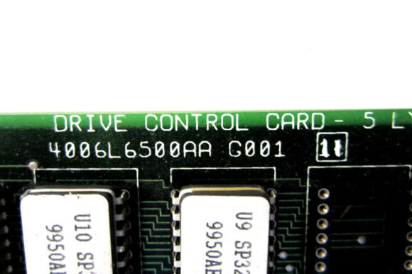 GENERAL ELECTRIC 4006L6500AA-G001 DRIVE CONTROL CARD 4006L6500AAG001 ...