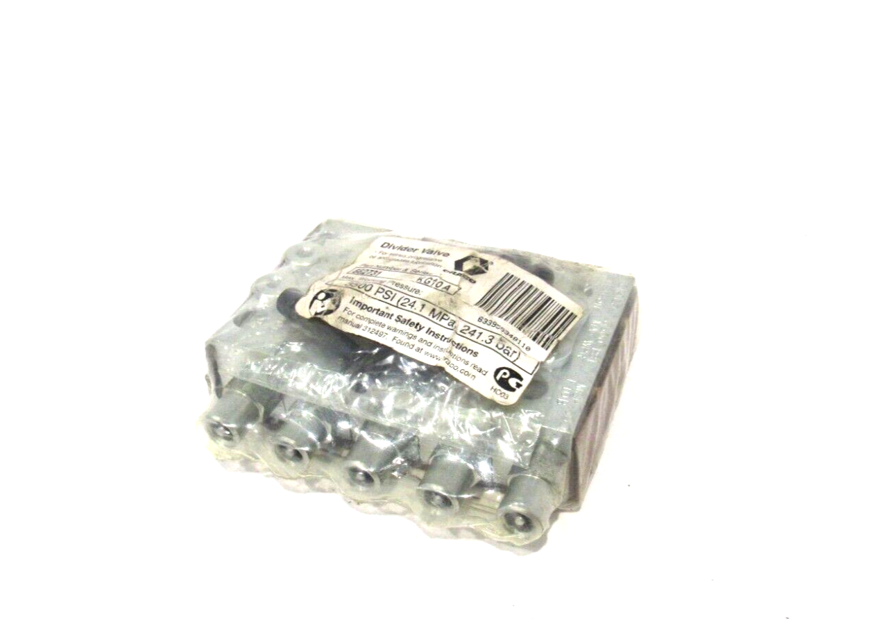 LOT OF 5 NEW GRACO MSP-30S-F10B DIVIDER VALVES 562731 MSP30SF10B - SB ...