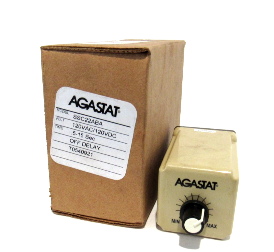 NEW AGASTAT SSC22ABA TIME DELAY RELAY - SB Industrial Supply, Inc.