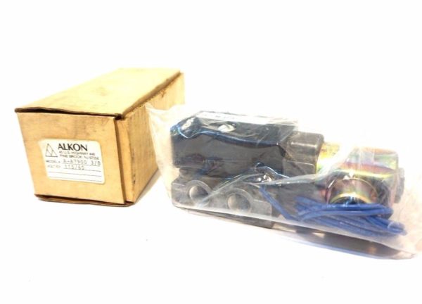 NEW ALKON A-A7900 3/8 DIRECTIONAL VALVE 115/60 AA7900 - SB Industrial ...