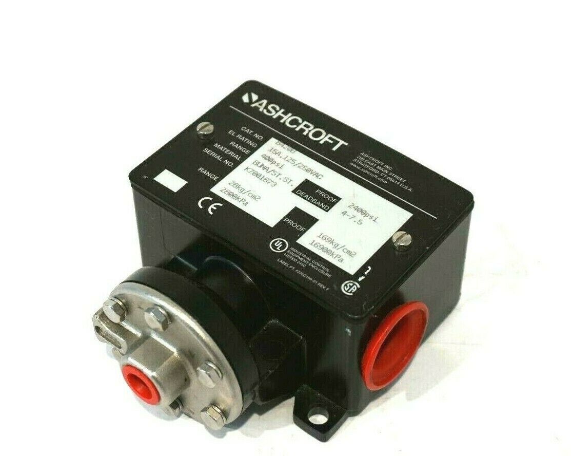 NEW ASHCROFT B420B PRESSURE SWITCH - SB Industrial Supply, Inc.