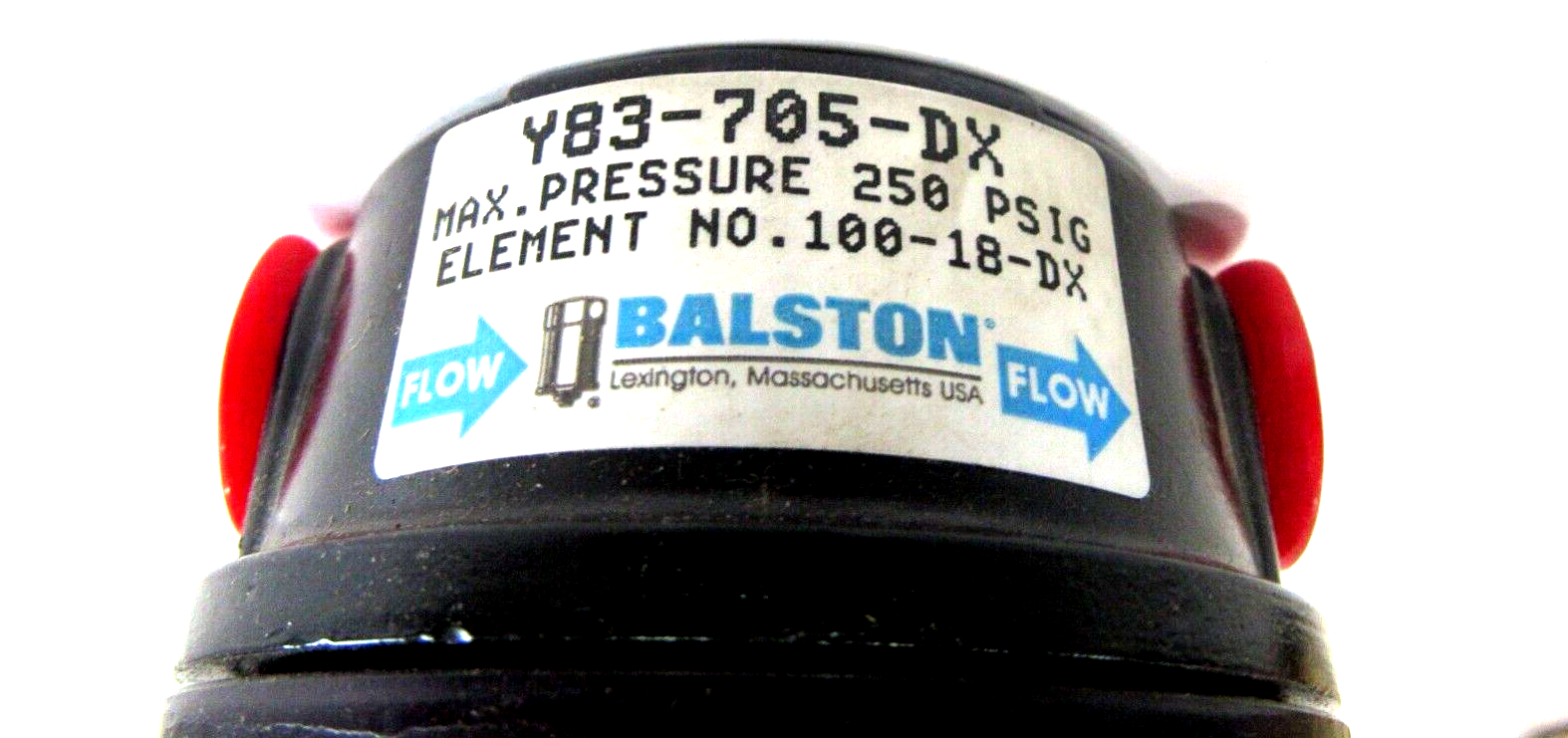 NEW BALSTON Y83-705-DX HOUSING AND FILTER ASSEMBLY 1/2" NPT PORTS - SB ...